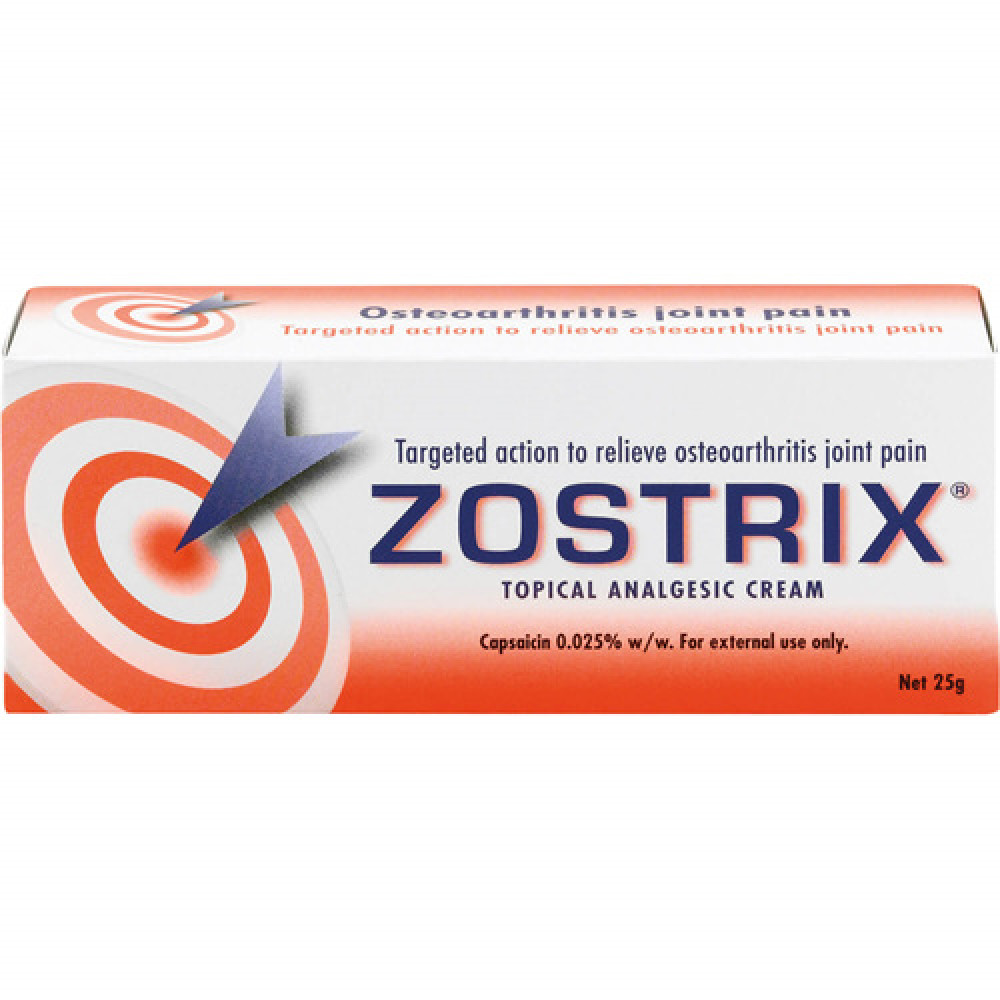 Zostrix Cream 25g - HealthPorter