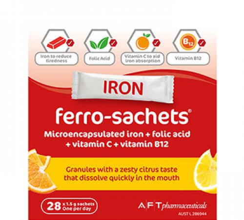 Ferro-Sachets Liposomal Iron 28x1.5g Sachets - HealthPorter